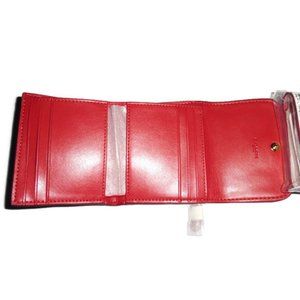 Coach | Bags | New Coach Wallet Red Leather Signature F87589 | Poshmark